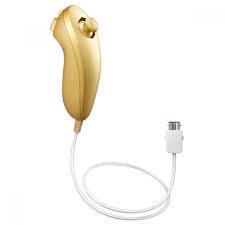 Wii Nunchuk [Gold Club Nintendo] - Wii – CNAGames Middletown