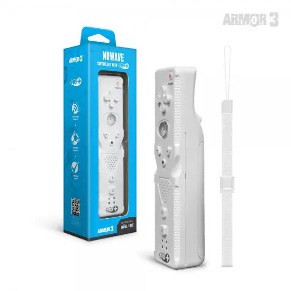 Armor 3 White Wii Remote Plus – CNAGames Middletown