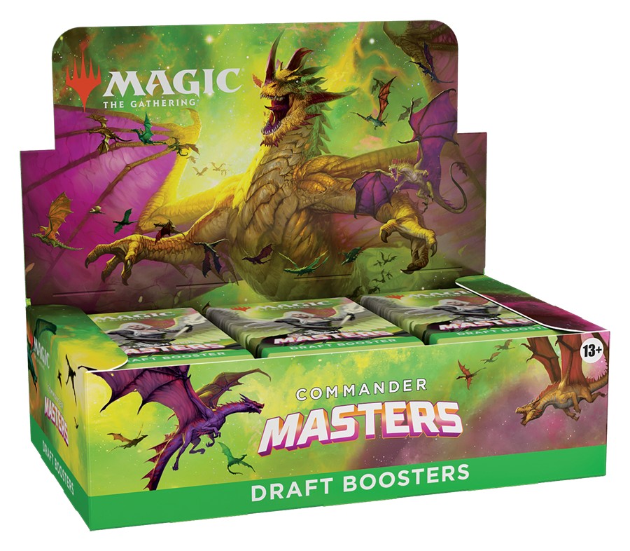 Commander Masters Draft Booster Box – CNAGames Middletown