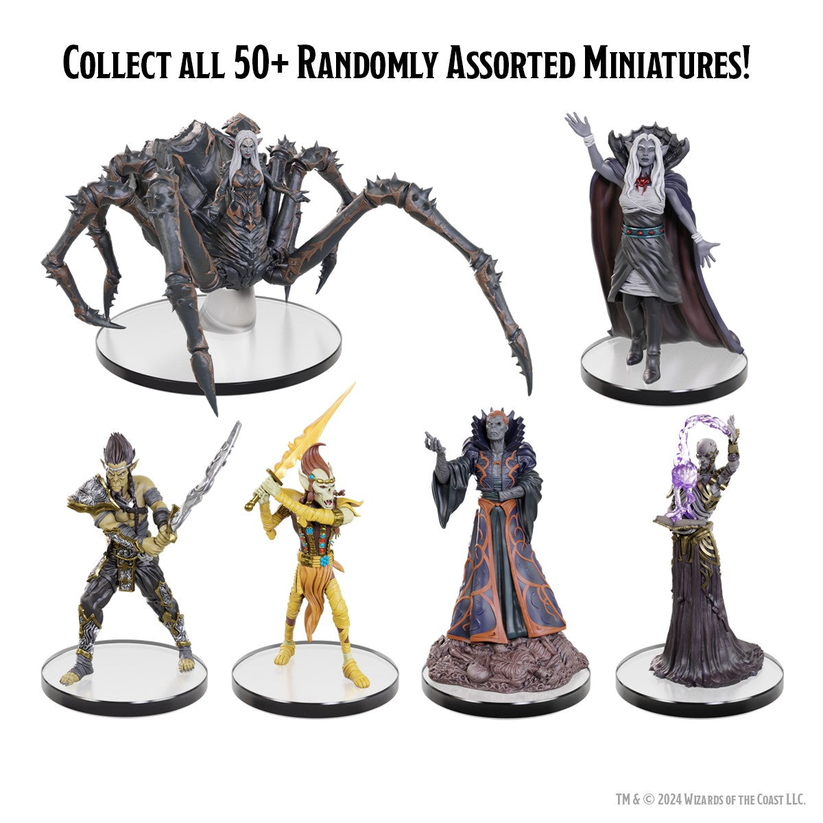 D&D Icons of the Realms: 50th Anniversary Pre-Painted Mini Blind Box ...